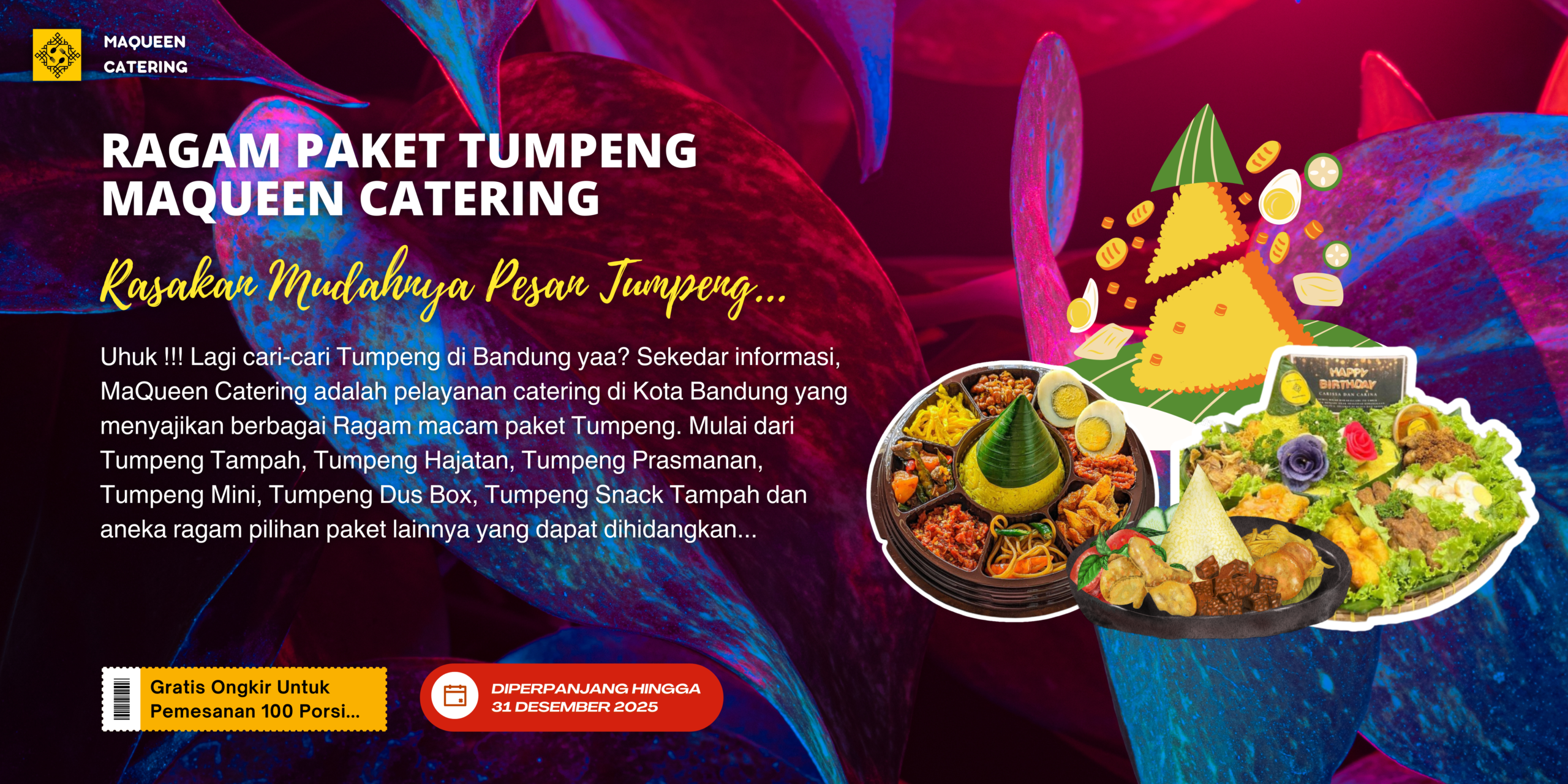 Paket Tumpeng - Maqueen Catering